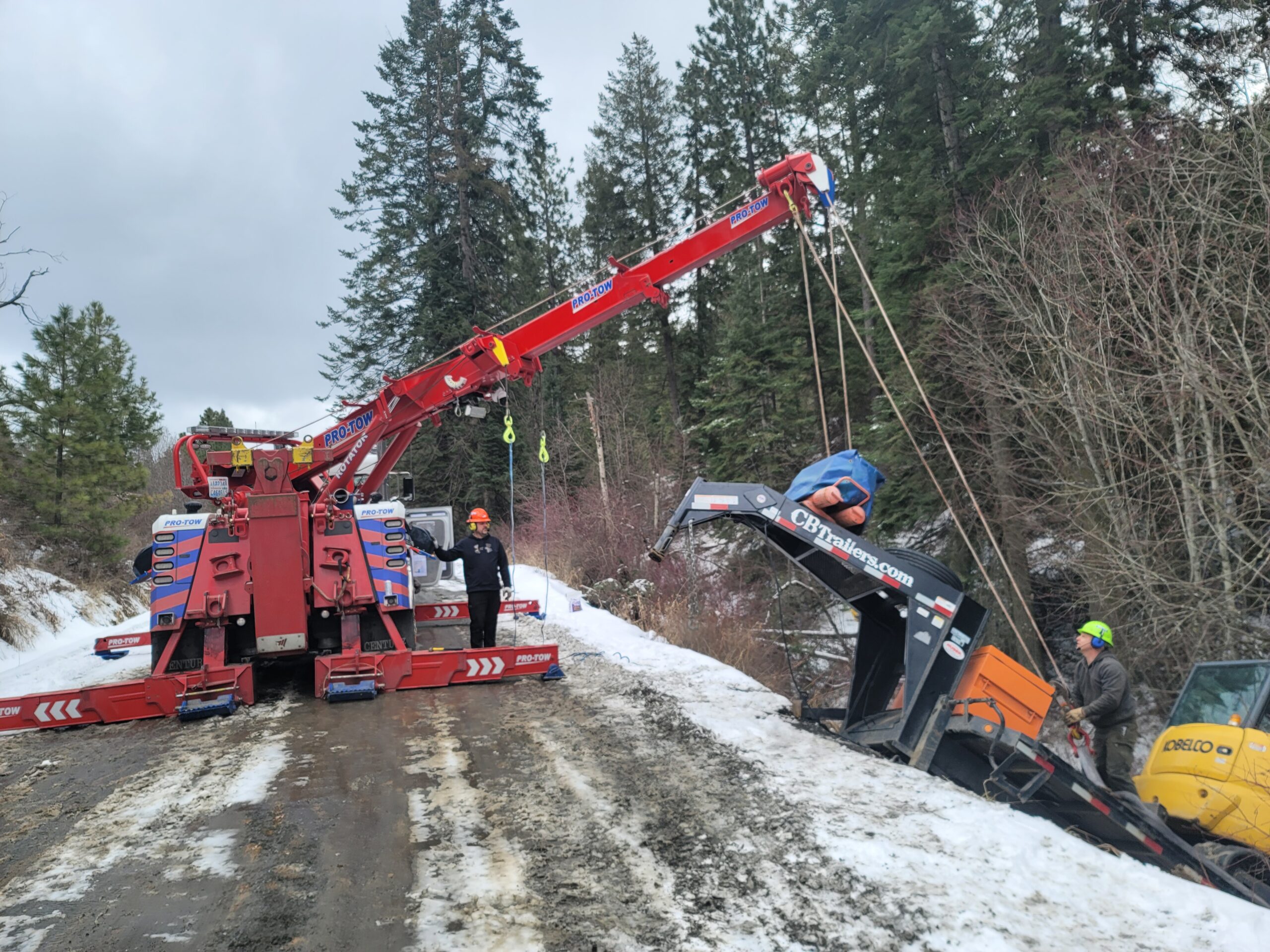 Heavy Equipment Recovery in Spokane