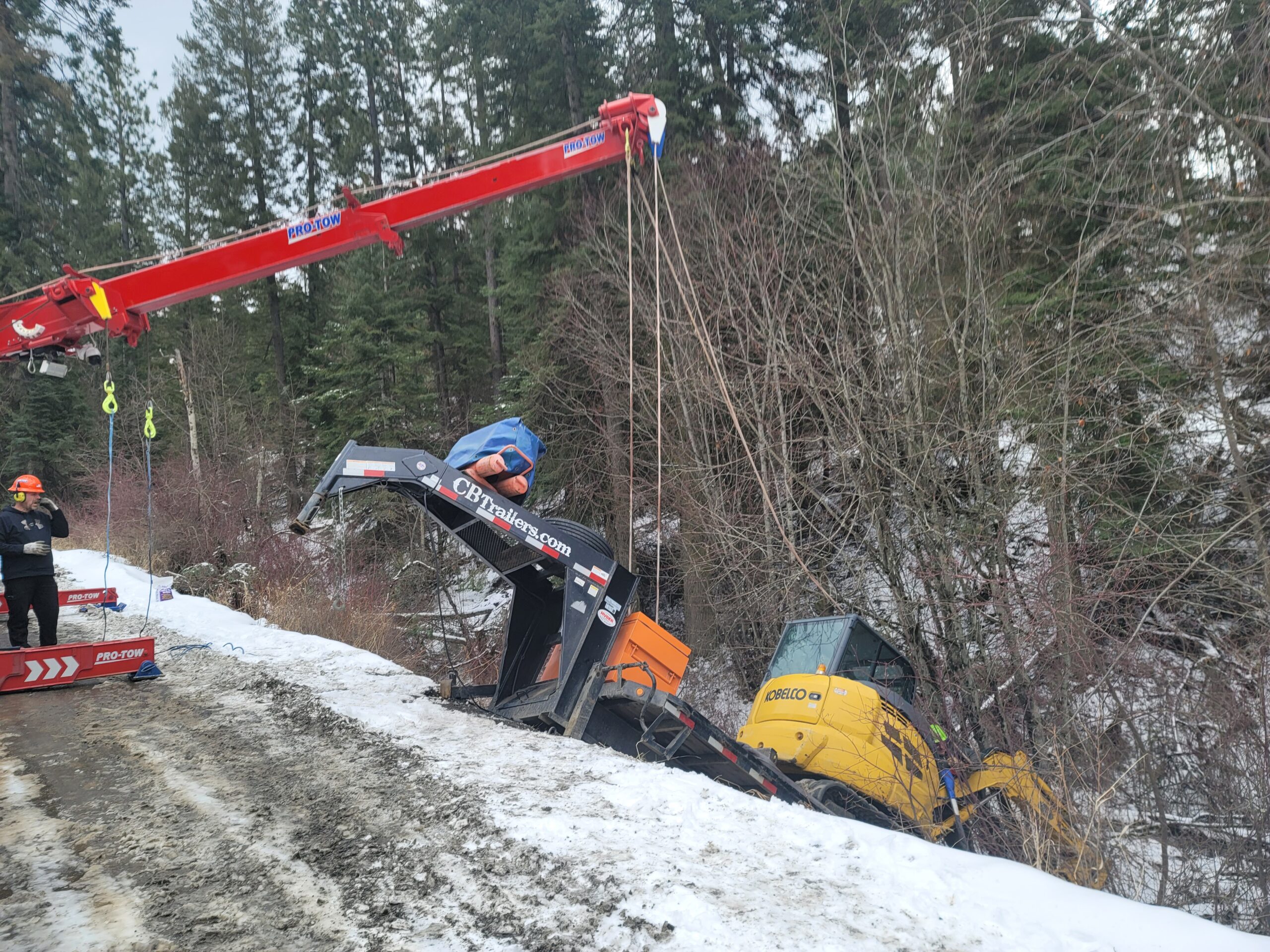 Heavy Equipment Recovery in Spokane